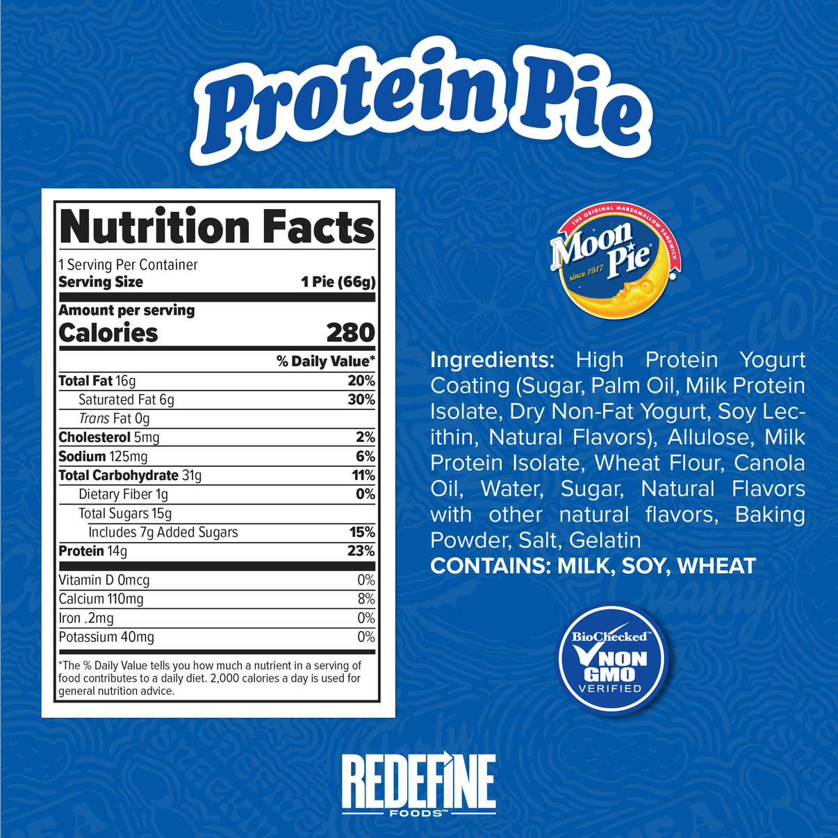 Protein Pie, MoonPie, Vanilla – Redefine Foods