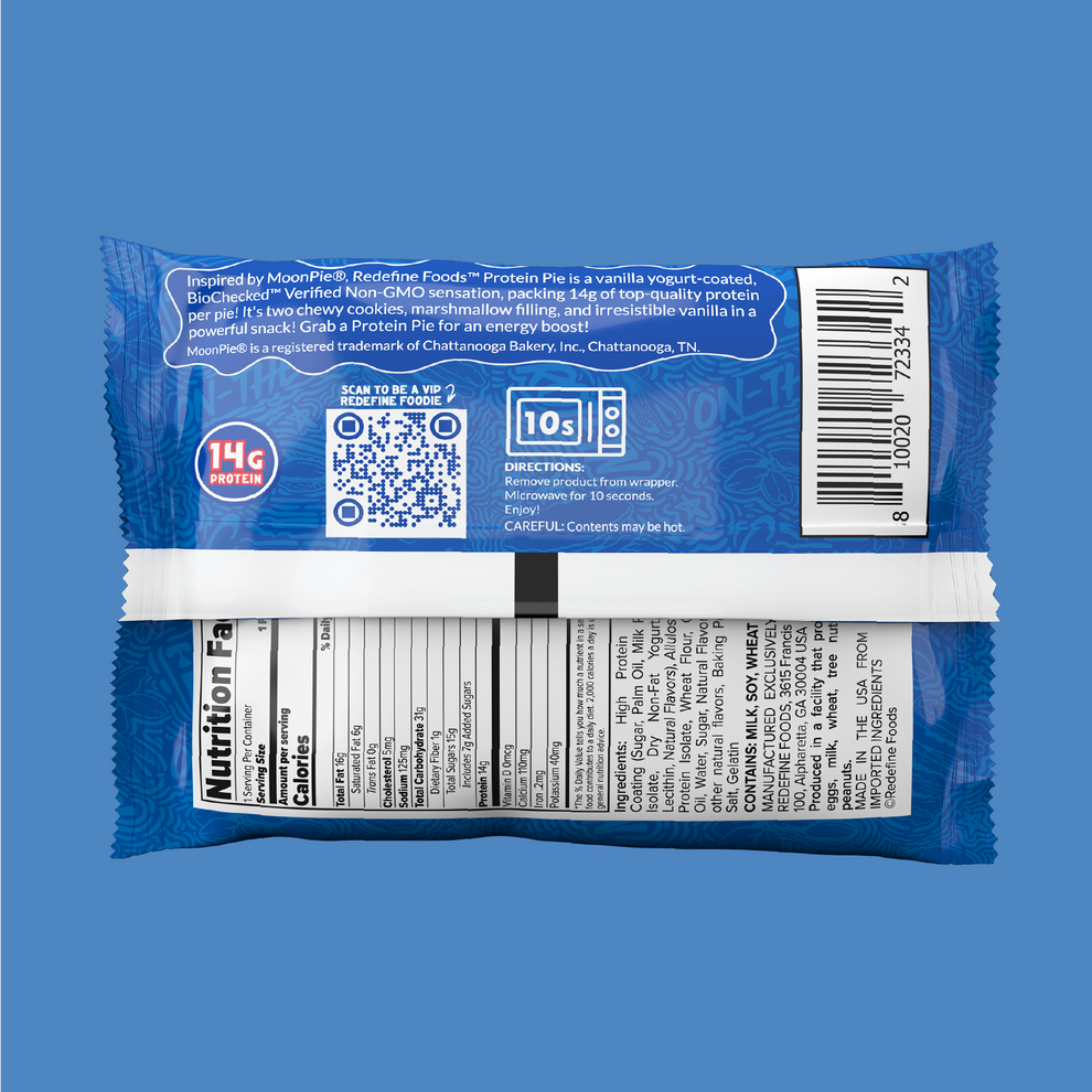 Protein Pie, MoonPie, Vanilla – Redefine Foods
